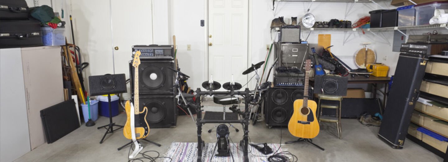Musical Spaces to Set Up in a Garage | Garador Garage Doors - Garador